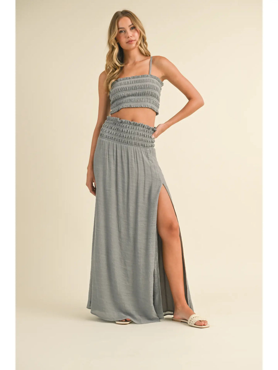 Cali Tube Top Maxi Skirt Set – NIX Collection